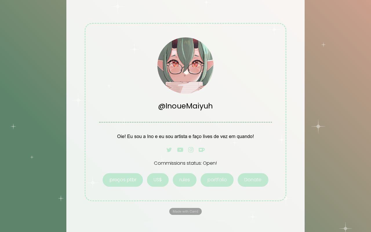 Inoue Maiyuh commissions